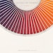 Vintage French Color Chart | Color Wheel Art Print | Chevreul Chromatic ...