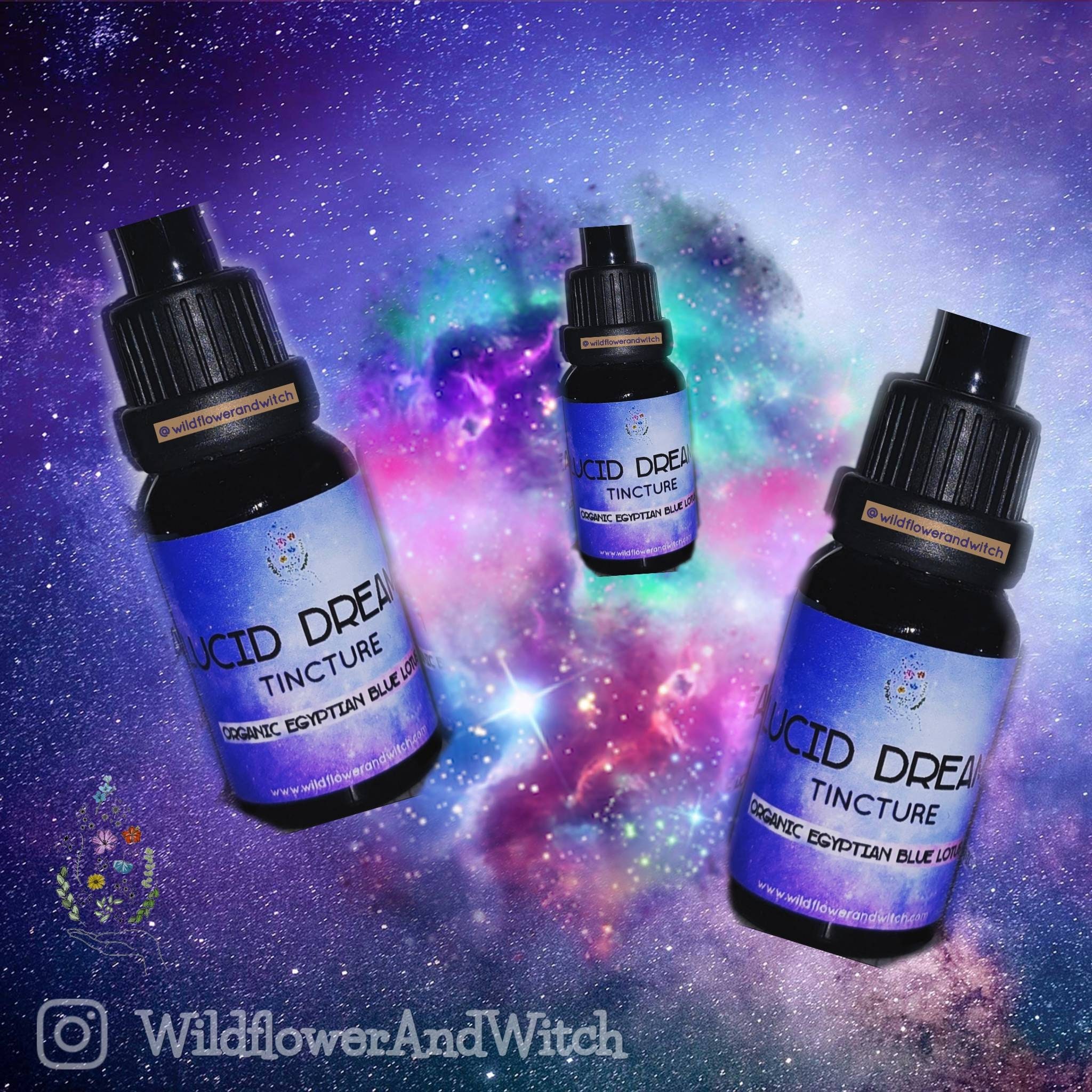 Blue Lotus Drops Lucid Dreams Tincture Organic Blue Lotus - Etsy Canada