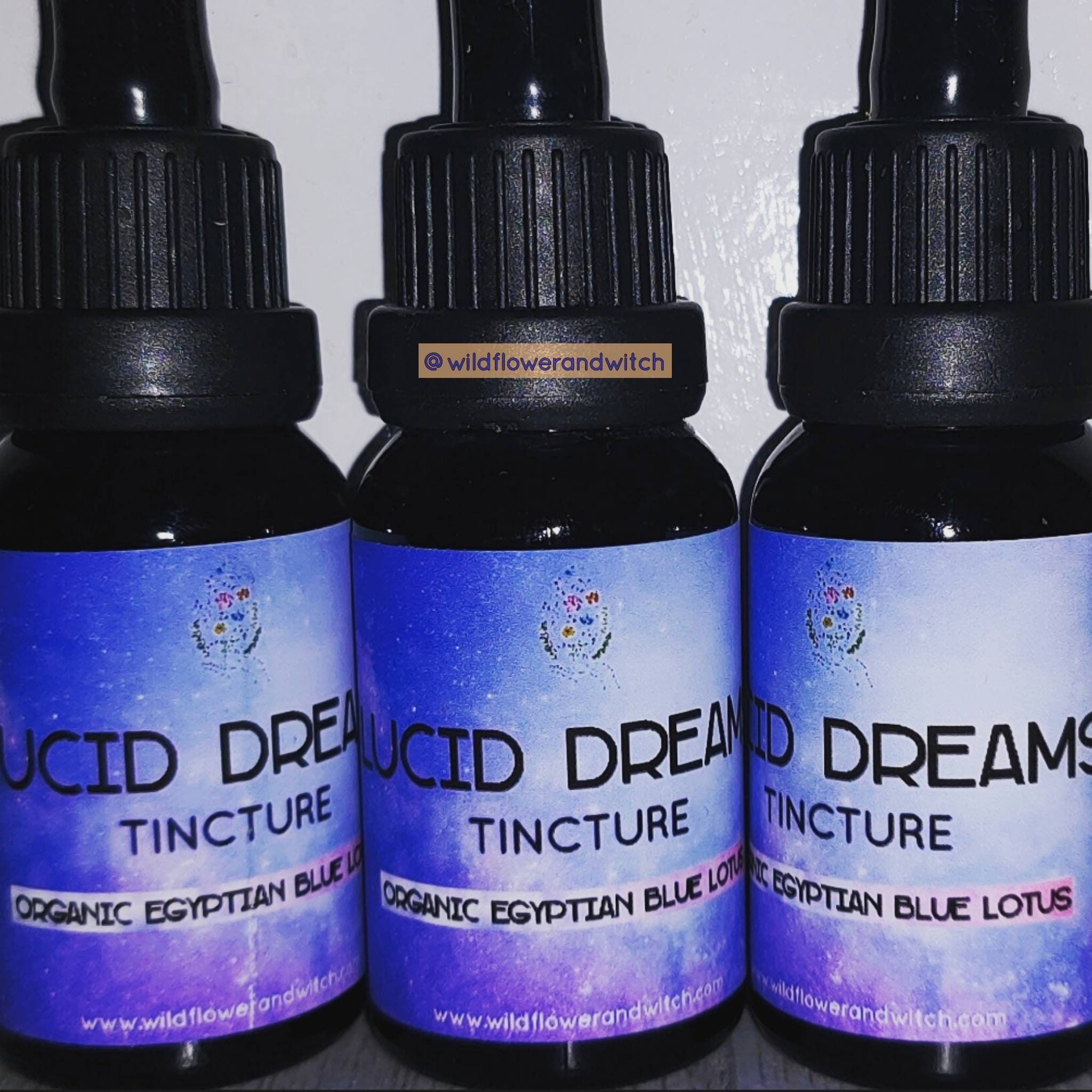 Blue Lotus Drops Lucid Dreams Tincture Organic Blue Lotus - Etsy Canada
