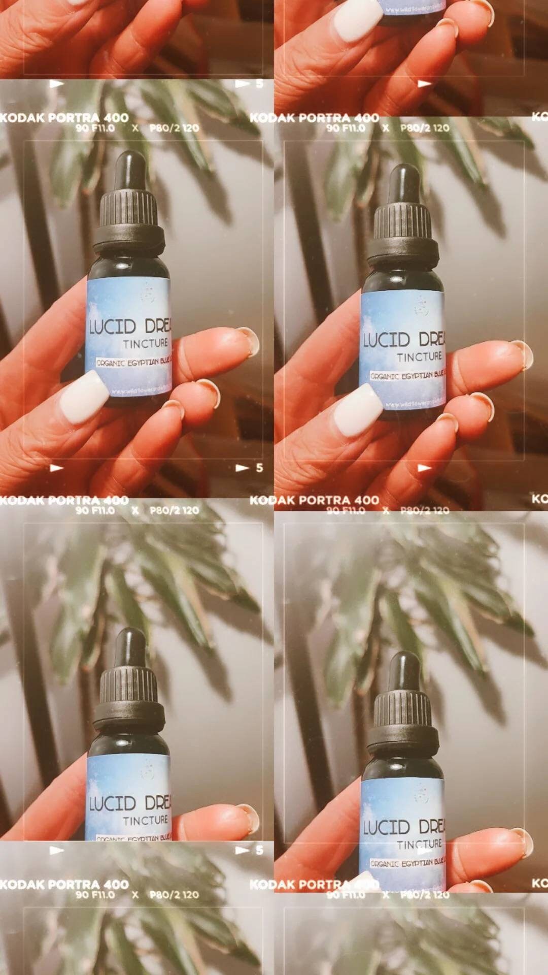 Blue Lotus Drops Lucid Dreams Tincture Organic Blue Lotus | Etsy