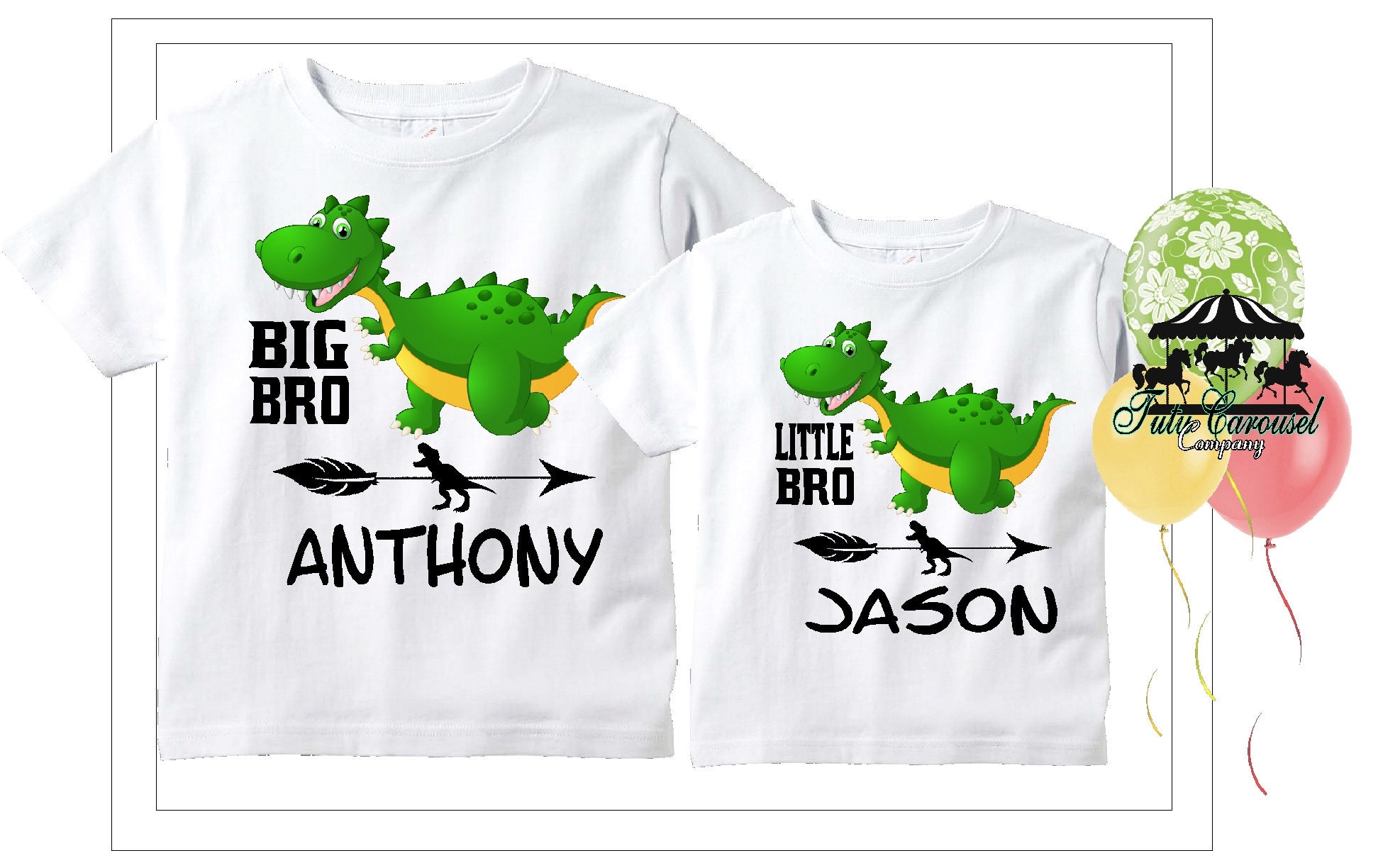 Custom Sibling Tshirts - Etsy