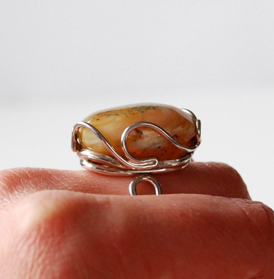 Rare Amber Color Natural Baltic Amber Ring Amber And | Etsy