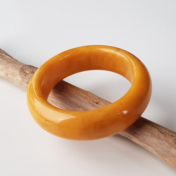 Amber Bangle - Etsy