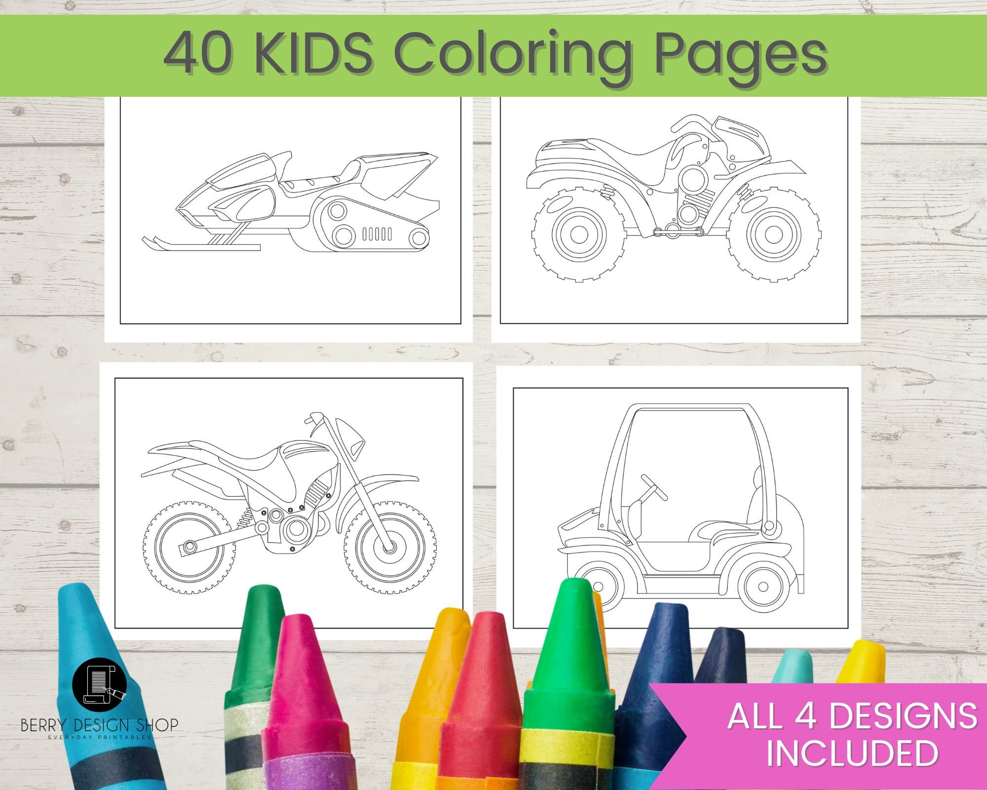Transportation Coloring Pages, 40 Printable Transportation Coloring ...