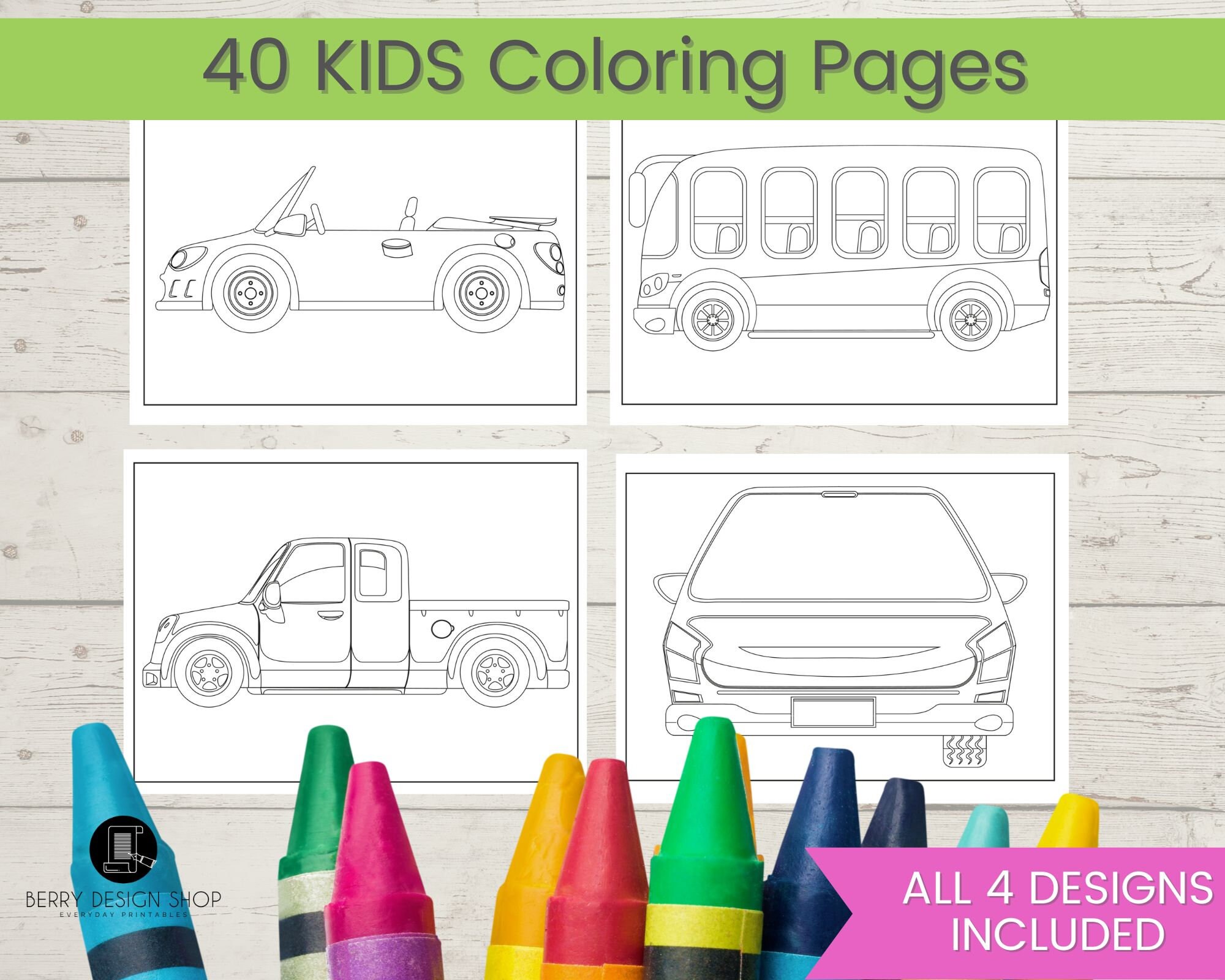 Transportation Coloring Pages, 40 Printable Transportation Coloring ...