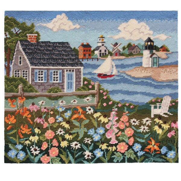 Beach Needlepoint - Etsy
