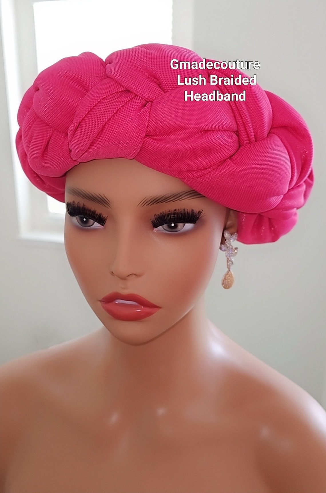 Luxury BRAIDED Headband Turban/twist Hat/weaved Turban/braided Headband ...