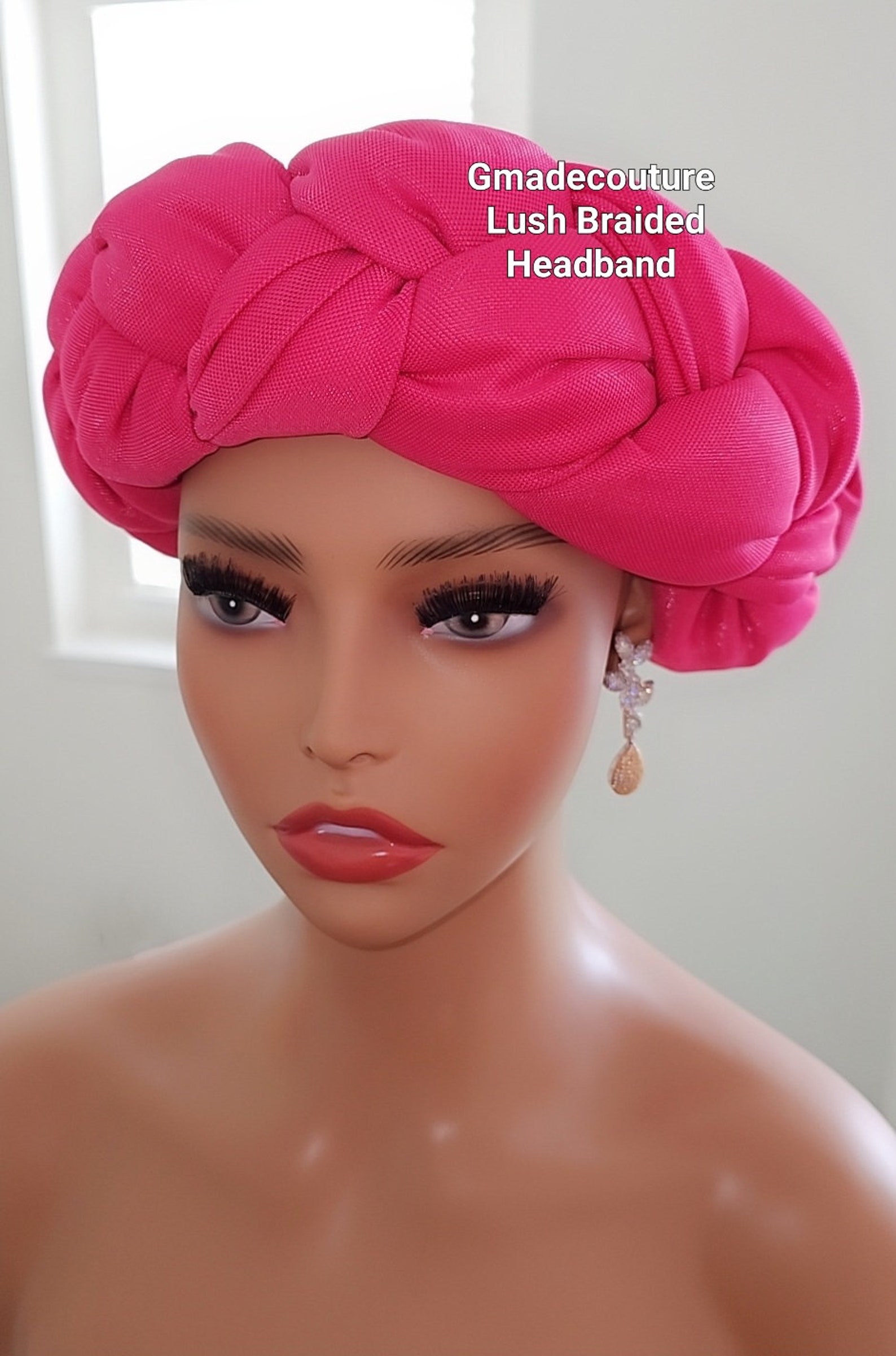 Luxury BRAIDED Headband Turban/twist Hat/weaved Turban/braided Headband ...