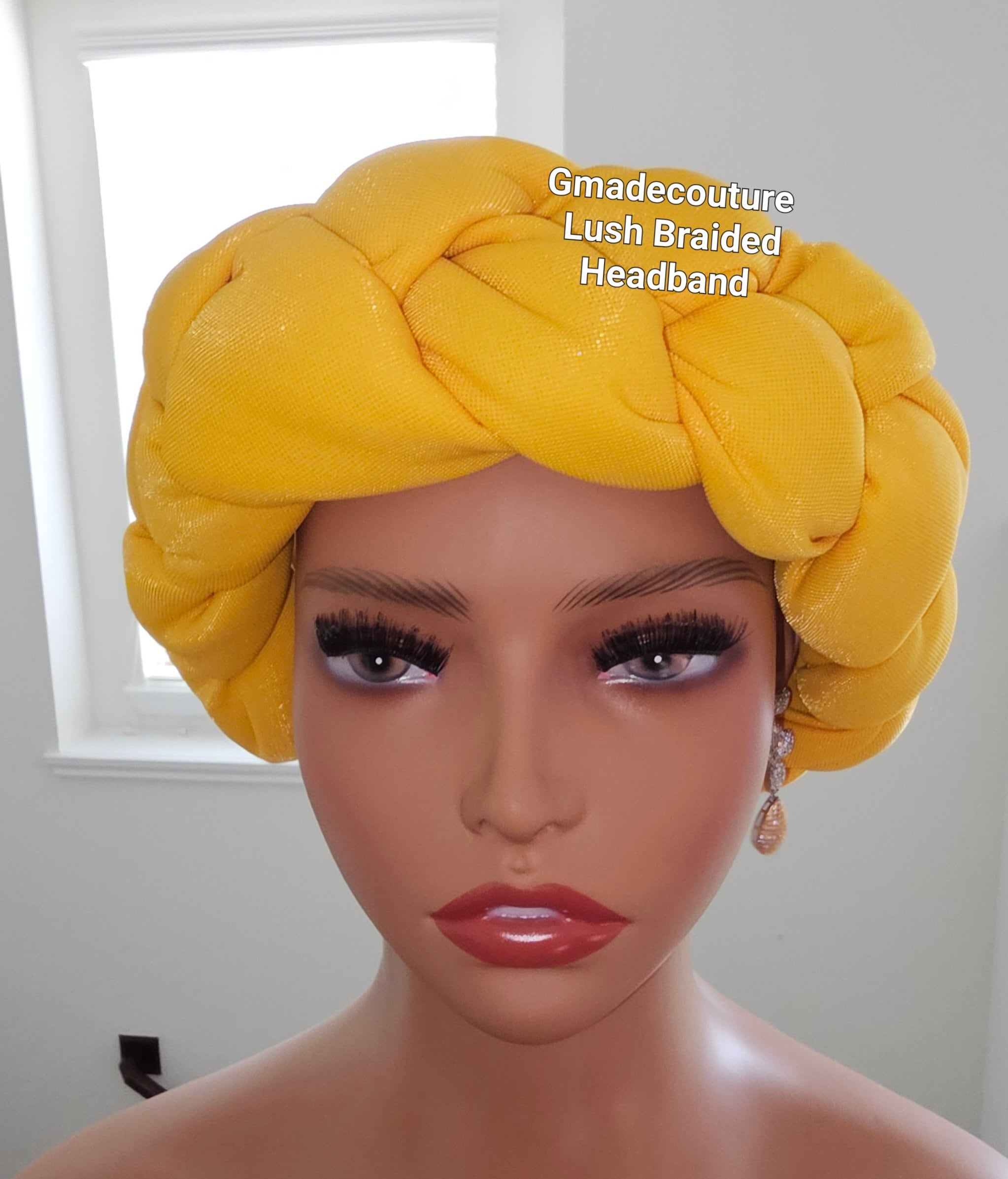 Luxury BRAIDED Headband Turban/twist Hat/weaved Turban/braided Headband ...