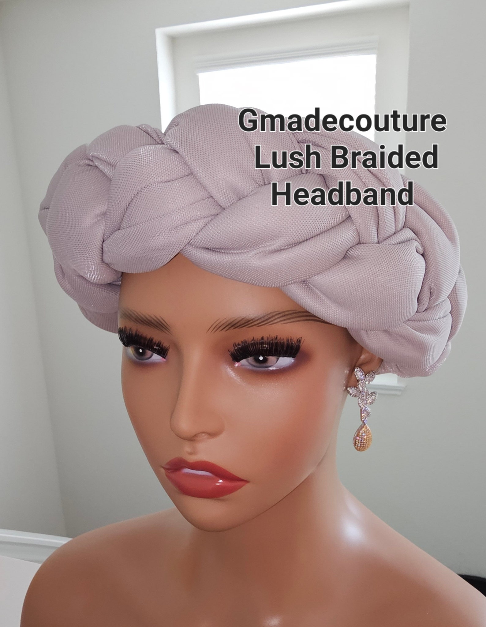 Luxury BRAIDED Headband Turban/twist Hat/weaved Turban/braided Headband ...