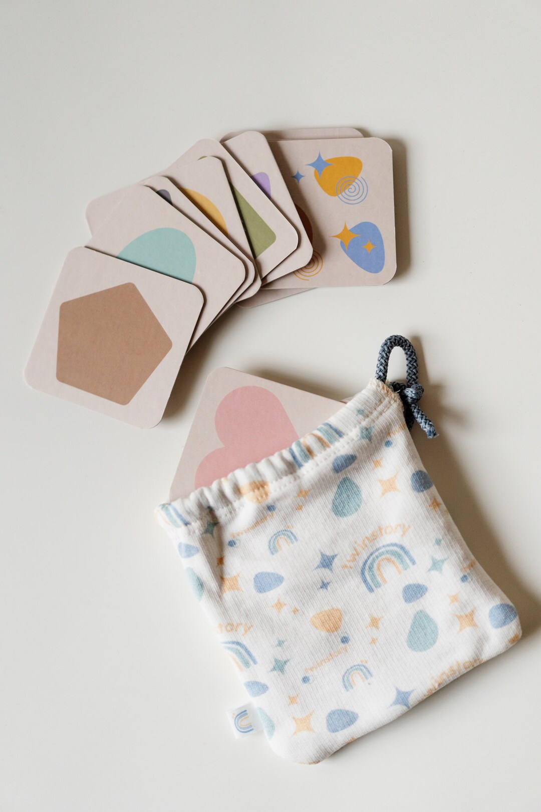 SHAPES and COLORS Memory Game - Etsy