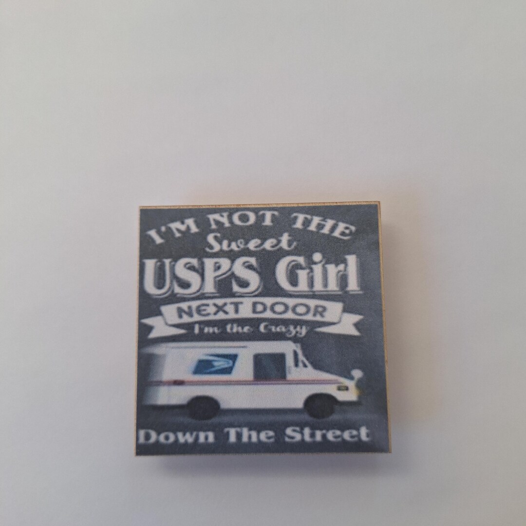 Postal Worker, Usps, Letter Carrier Magnet - Etsy