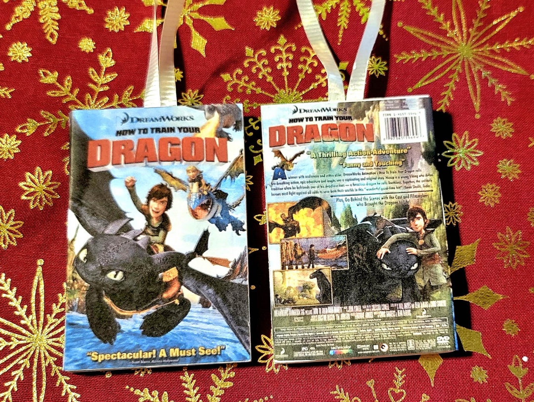 Miniature DVD Ornament HTTYD - Etsy