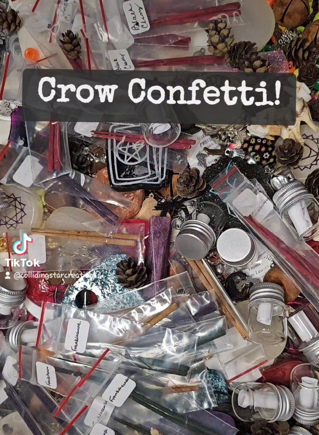 Crow Confetti - Etsy