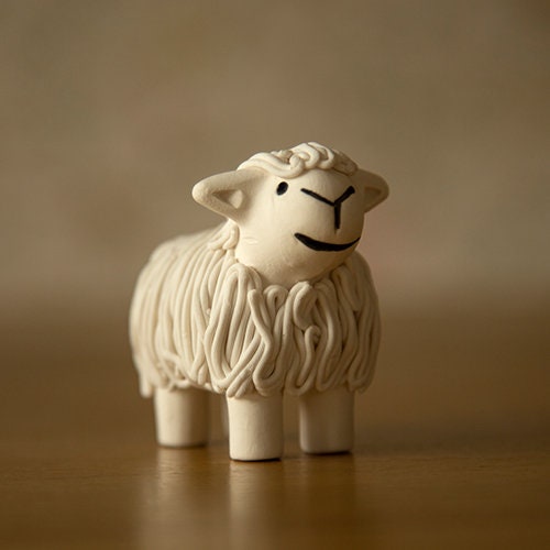 Pottery Sheep - Etsy