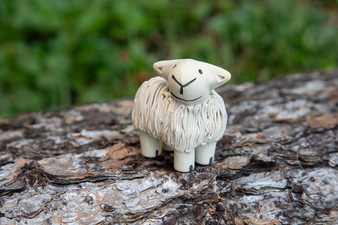 Pottery Sheep - Etsy