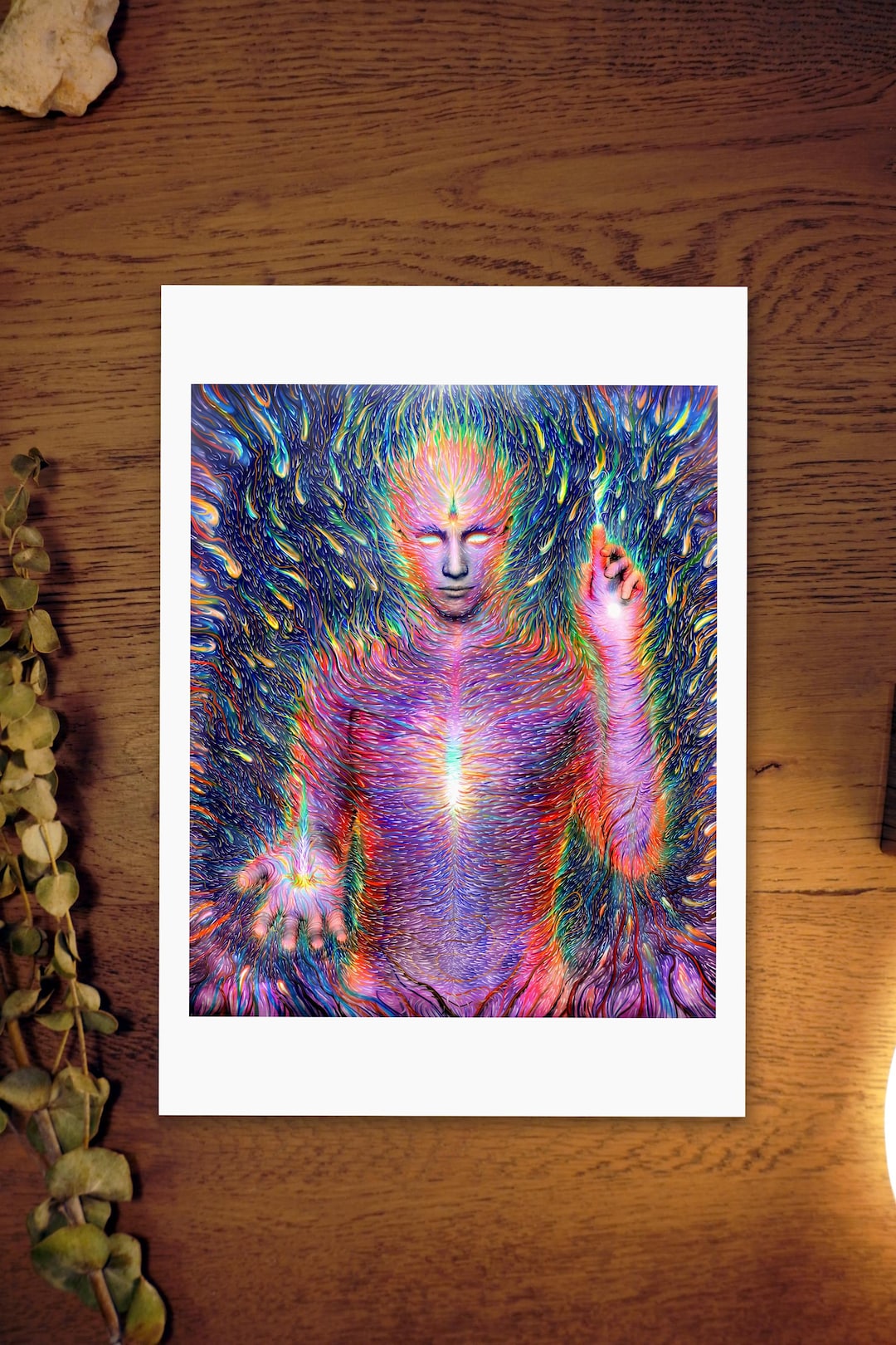 You Are the Phoenix - Print - Hand Signed - Visionary Art Print ...