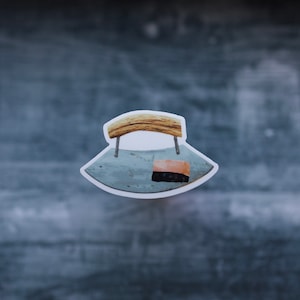 Small Maktaq and Ulu Sticker, Vinyl Sticker, Native Sticker, Indigenous ...