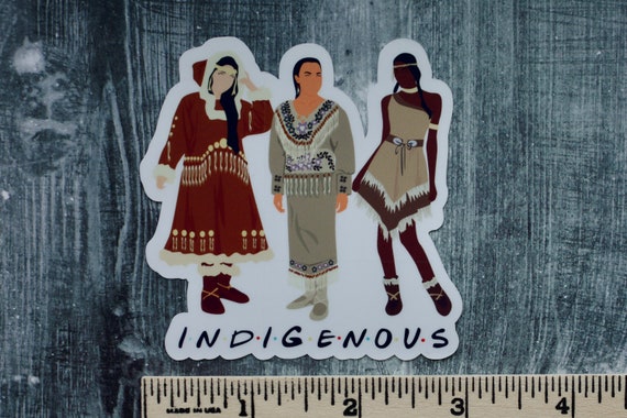 Indigenous Women Glossy Vinyl Sticker Alaskan Native Women - Etsy