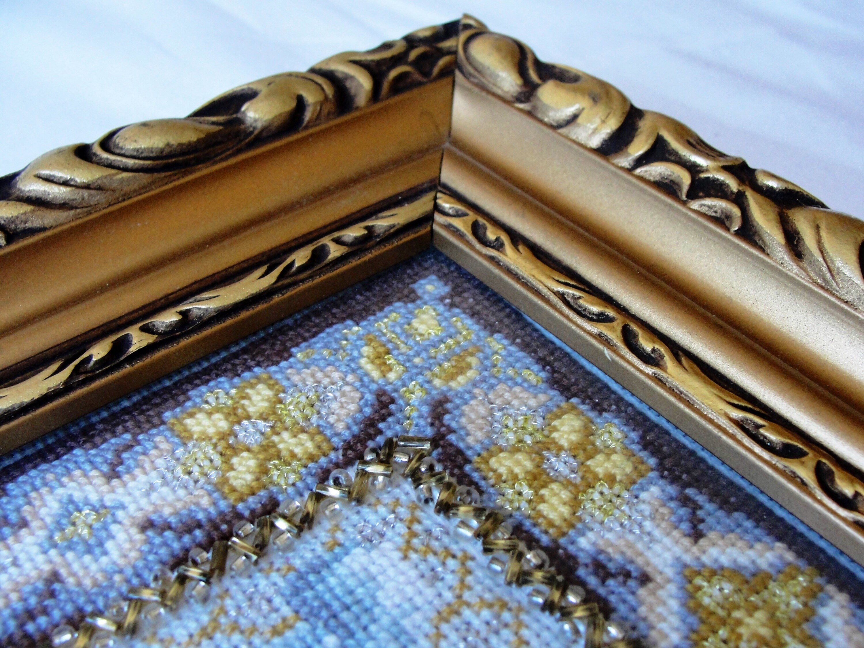 Image of Edessa/ Embroider Picture/ Cross Stich Wall Art/ Finished ...