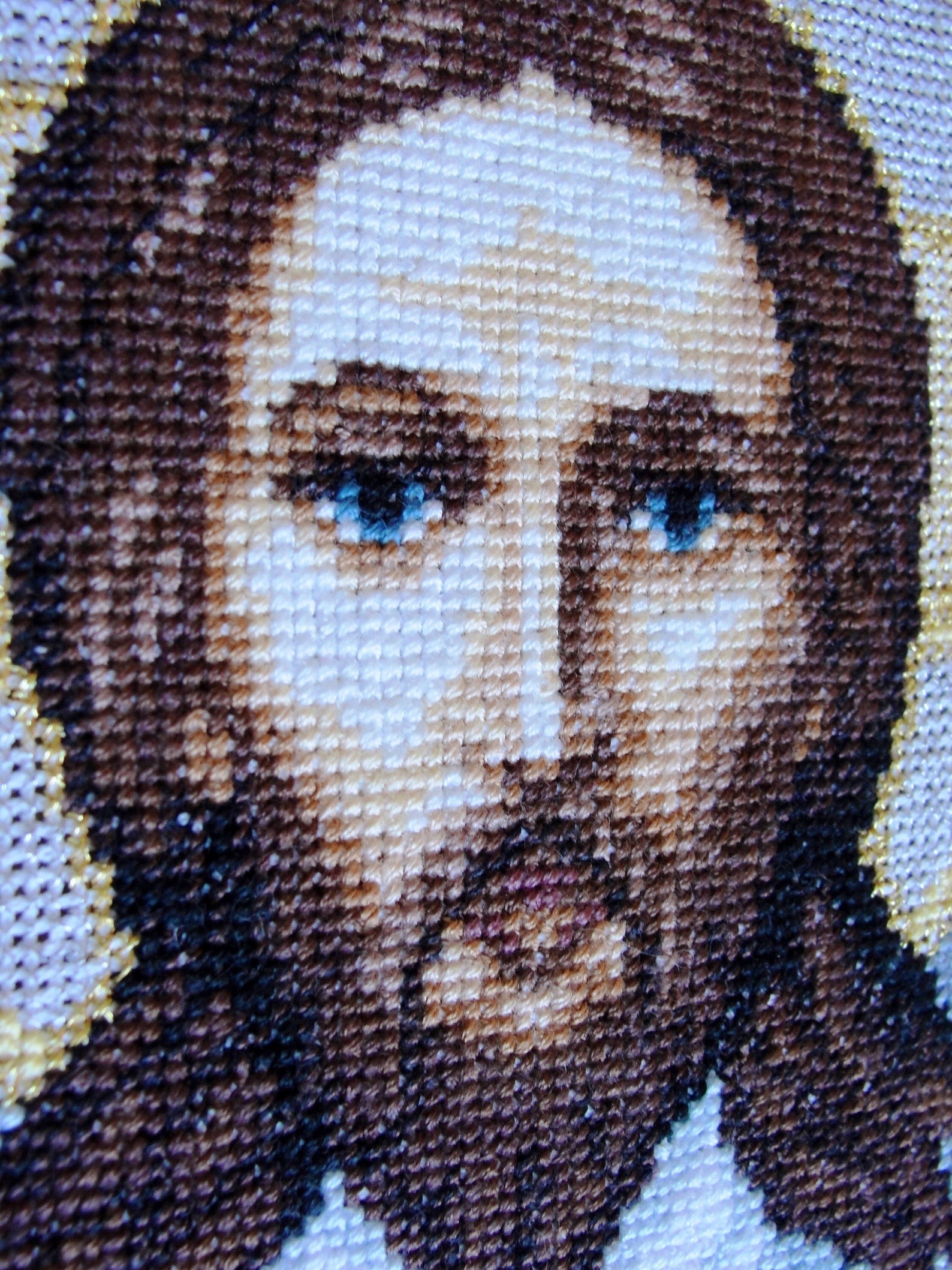 Image of Edessa/ Embroider Picture/ Cross Stich Wall Art/ Finished ...