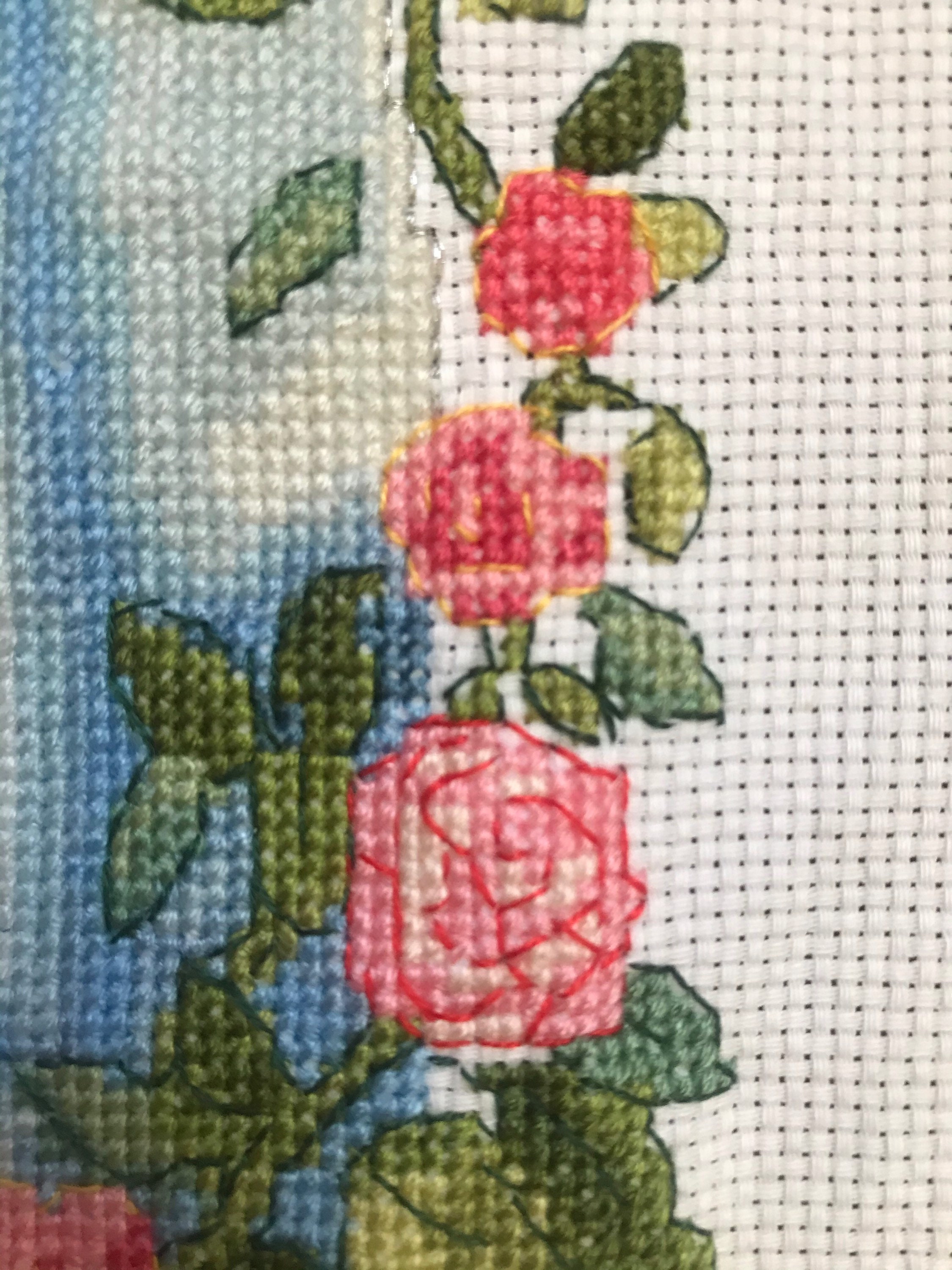 Home Altar Catholic, Our Lady, Framed Finished Cross Stich, RELIGIOUS ...