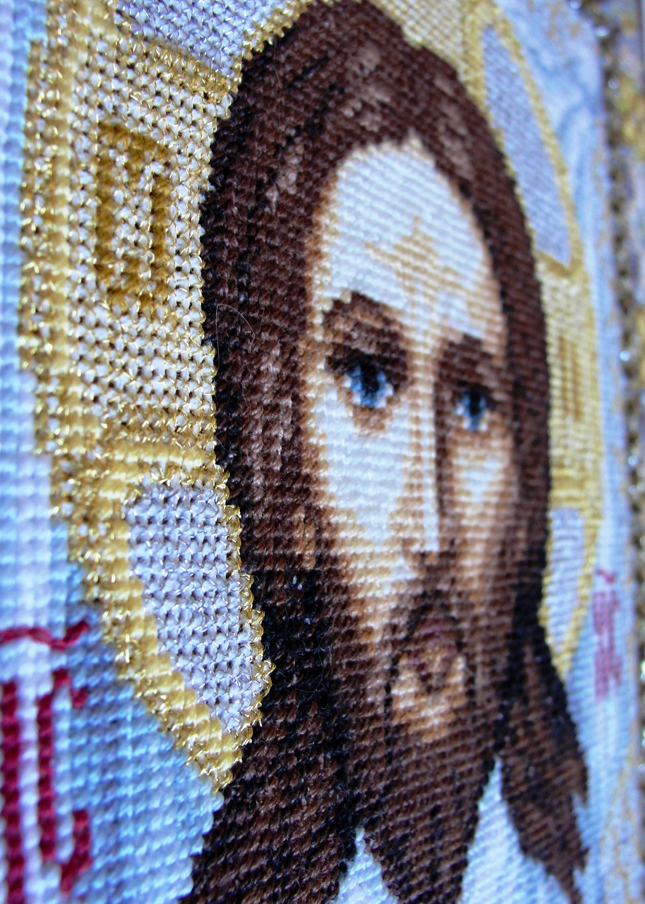 Image of Edessa/ Embroider Picture/ Cross Stich Wall Art/ Finished ...