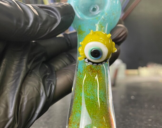 Mike Wazowski Monsters Inc. Glass Pipe - Etsy