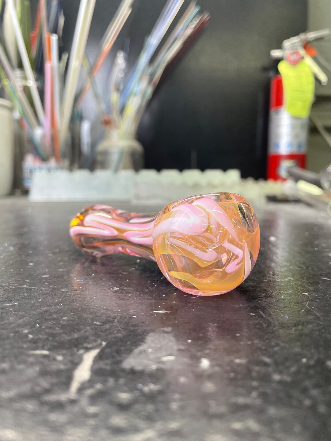 Color Changing Inside Out Glass Pipe - Etsy