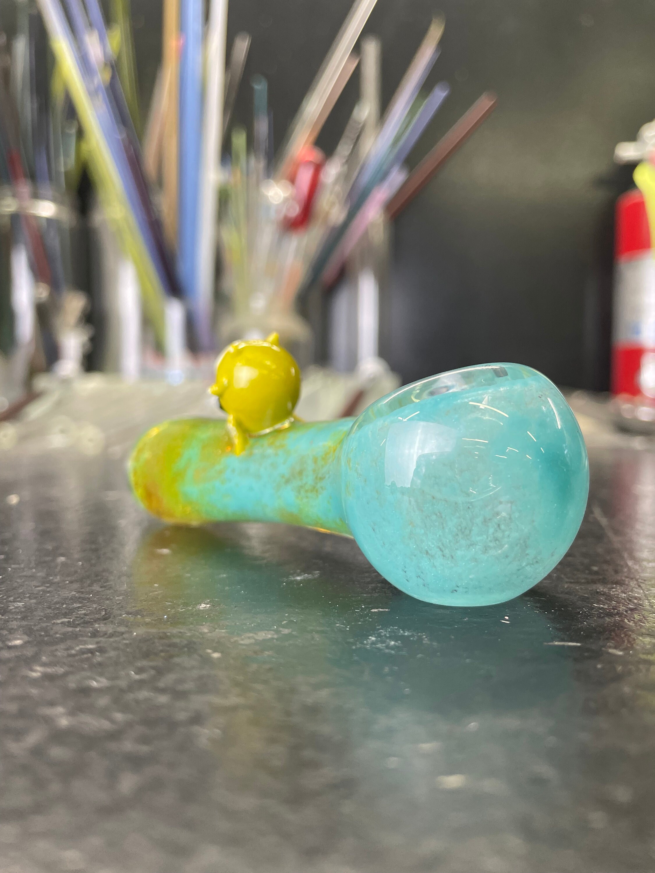 Mike Wazowski Monsters Inc. Glass Pipe - Etsy