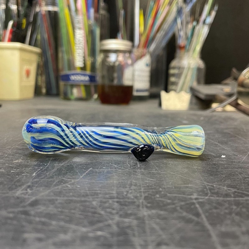 Glass Chillum - Etsy