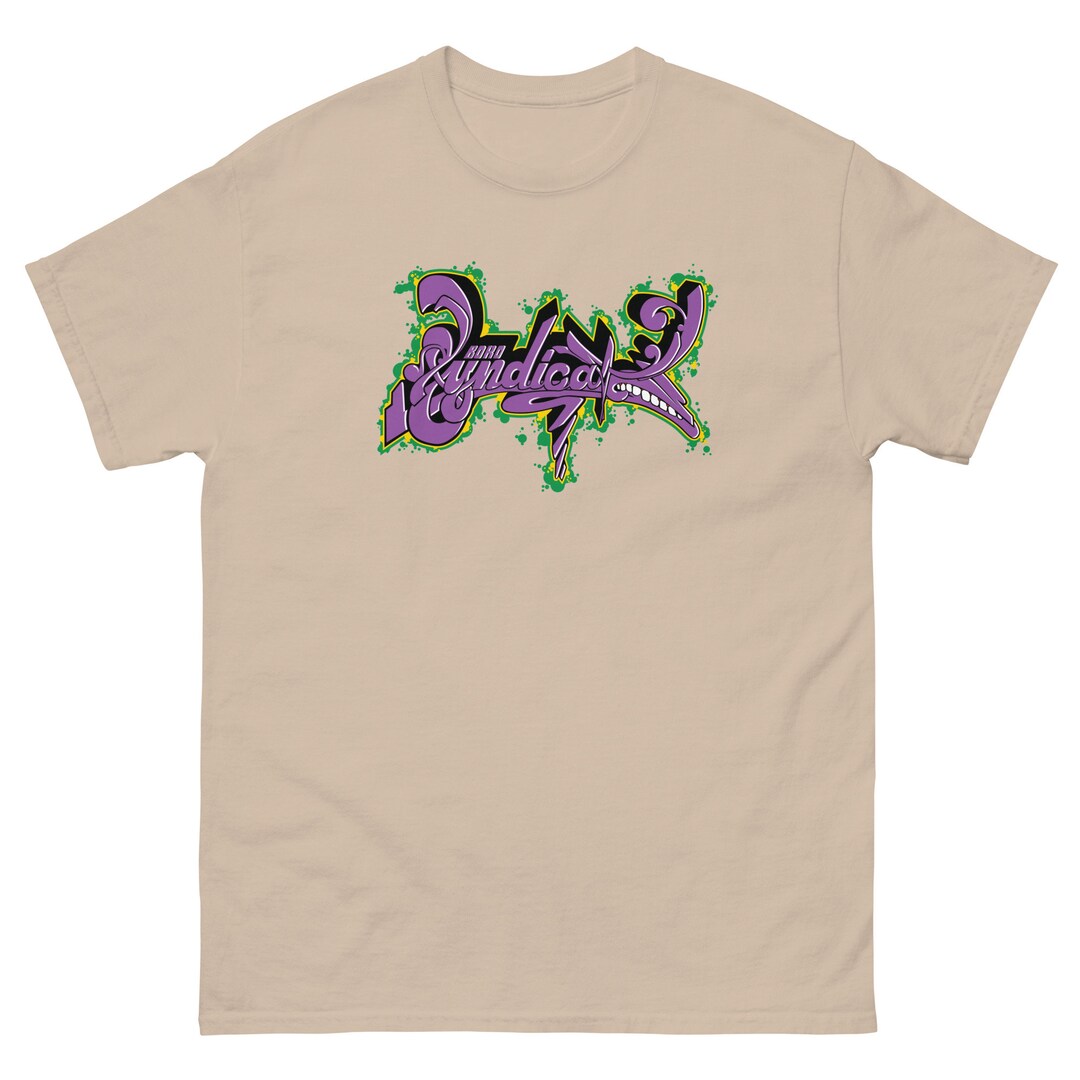 Borosyndicate Wild Style Logo With Old School Boro Logo on Back of T ...