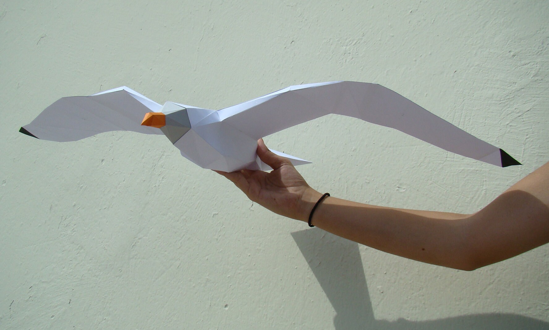 AEGEAN_LARUS_SEAGULL_LOW_POLY_PAPERCRAFT | Etsy UK