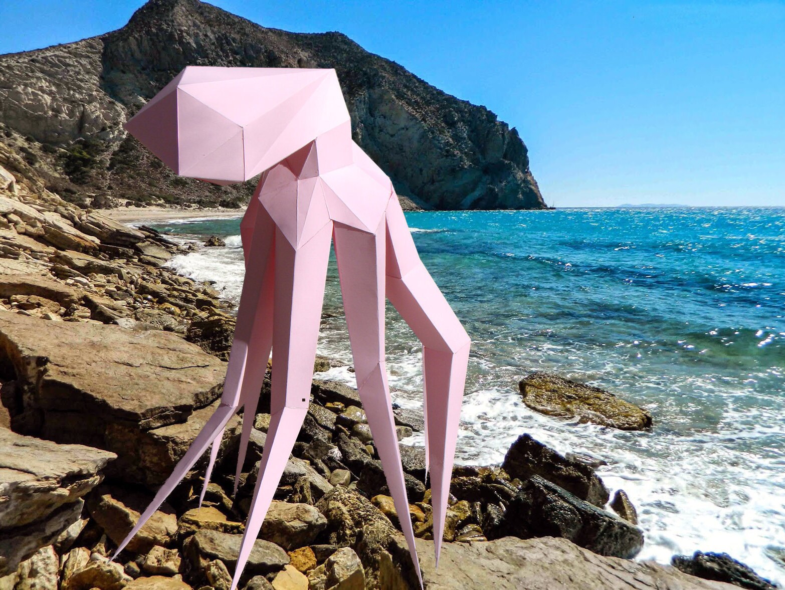 OCTOPUS_LOW_POLY - Etsy