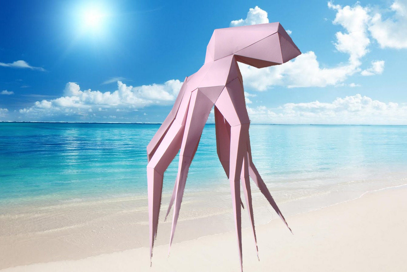 OCTOPUS_LOW_POLY - Etsy