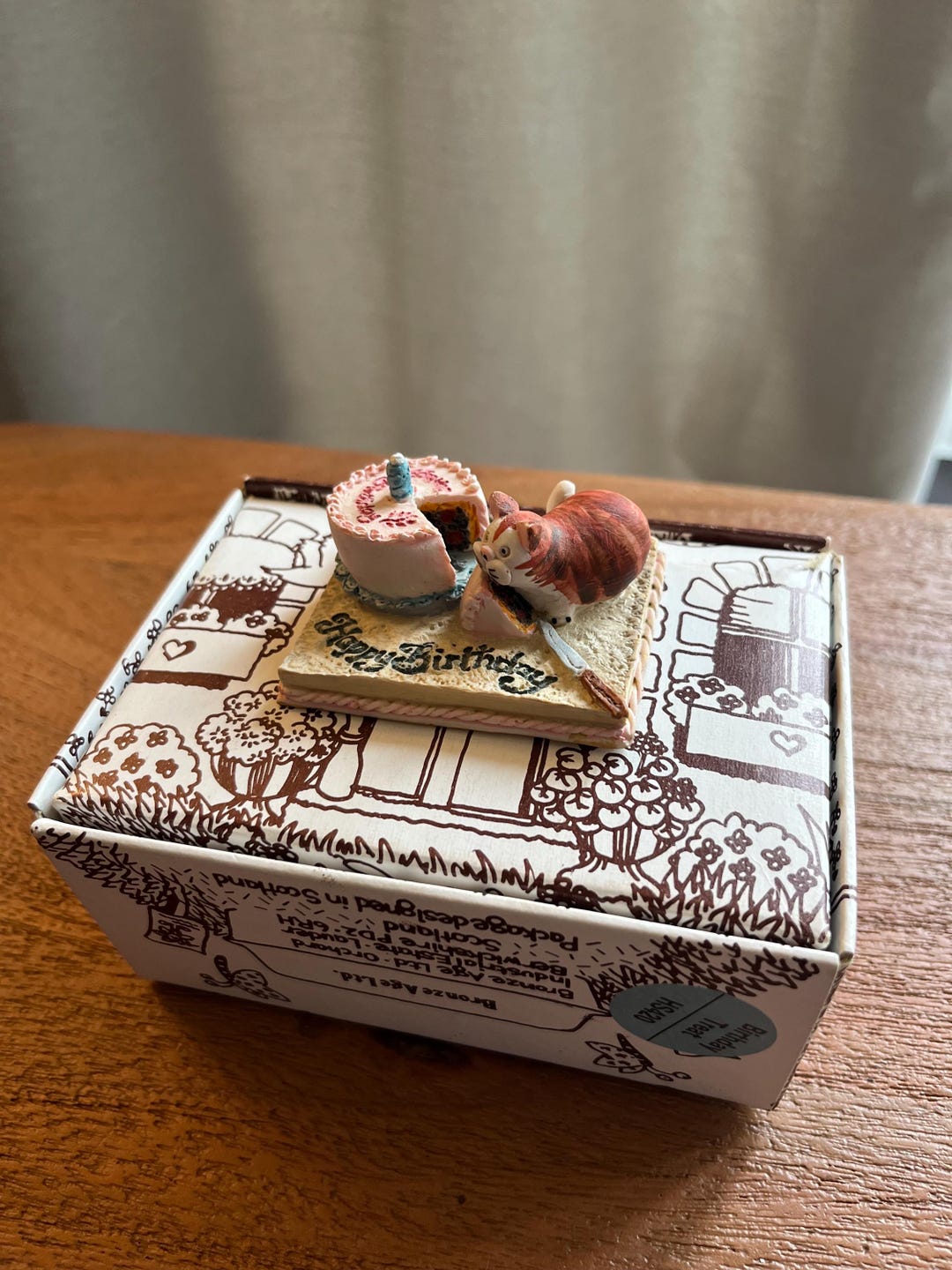 Happy Birthday Colourbox Miniatures Vintage Peter Fagan Miniature ...