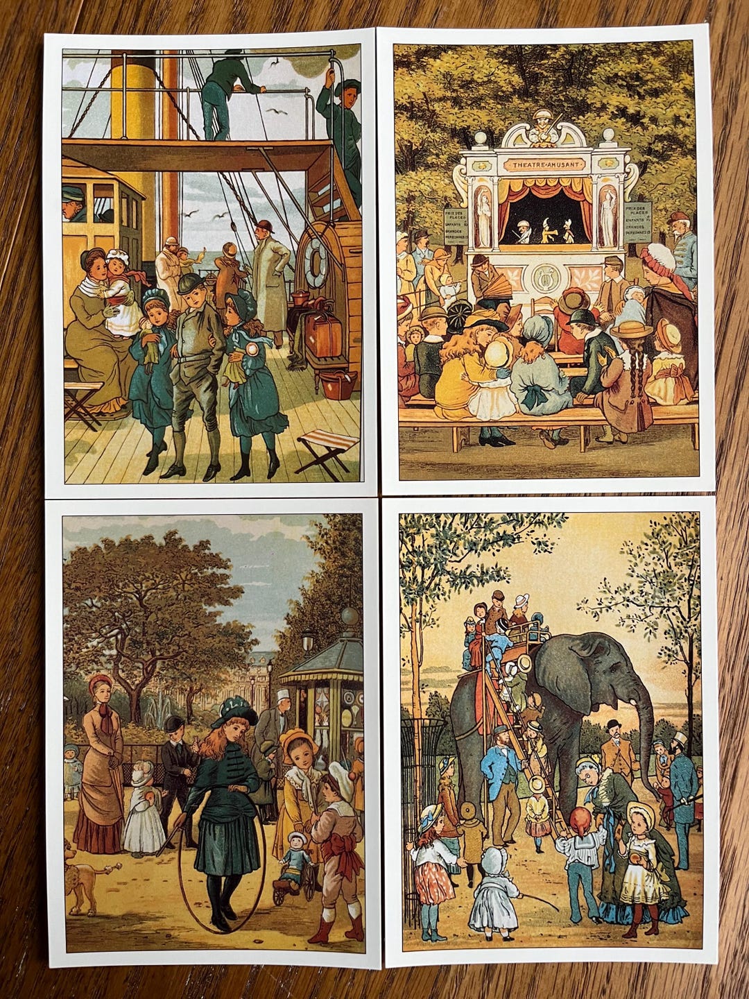 Robert Opie Vintage Victorian Postcard Series – Set of 4 Beautiful ...