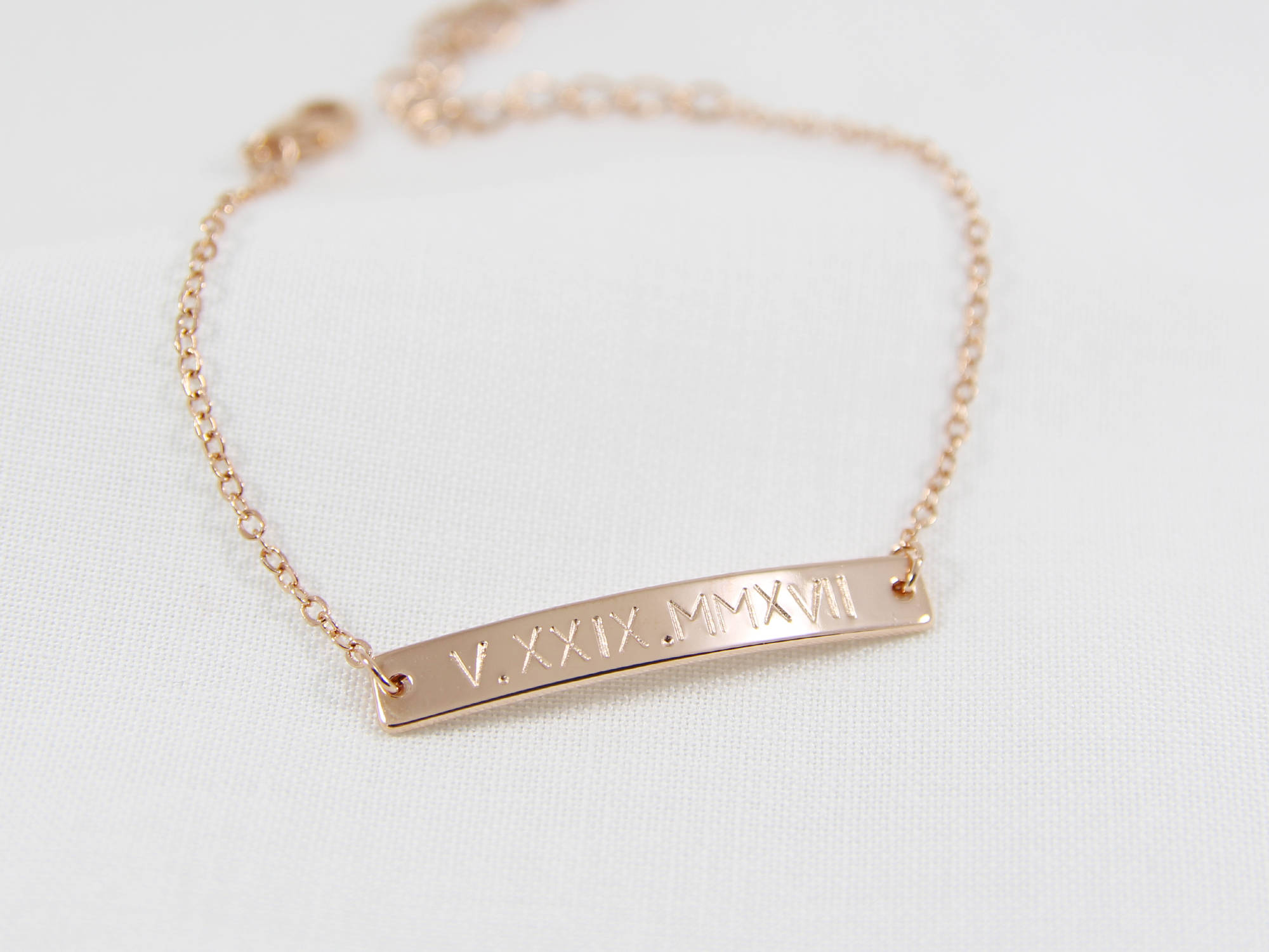 Name Bar Bracelet Personalized Name Bar Bar Bracelet | Etsy