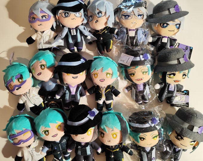Plushes From Game Twisted Wonderland Octavinelle - Azul Jade Floyd - Etsy