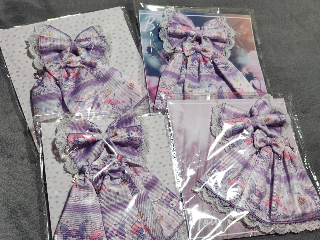 Kuromi Melody Skirt for Pullip Stock Body and Obitsu 25, 27cm Dolls 1/6 ...