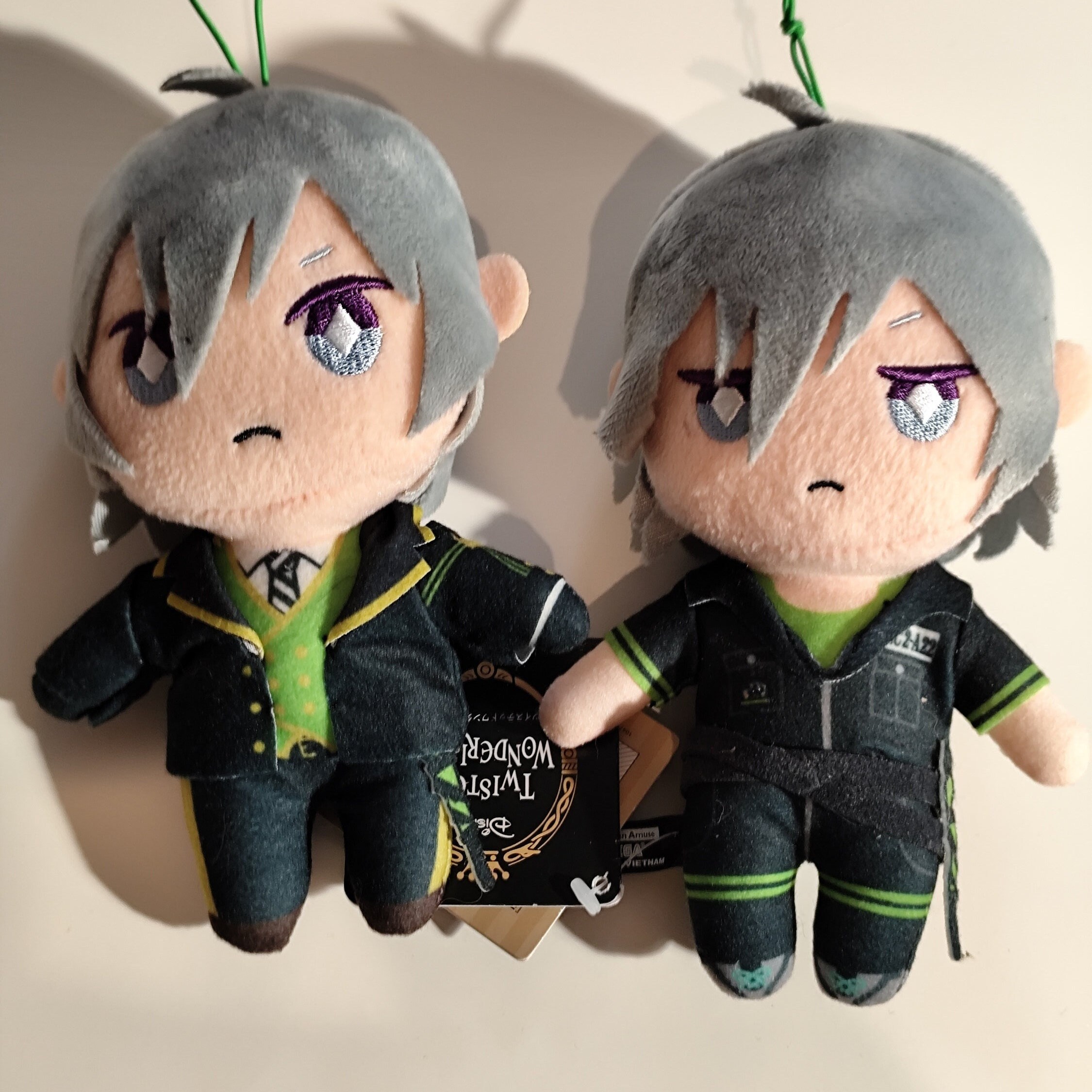 Plushes From Game Twisted Wonderland Diasomia - Malleus Sebek Silver ...