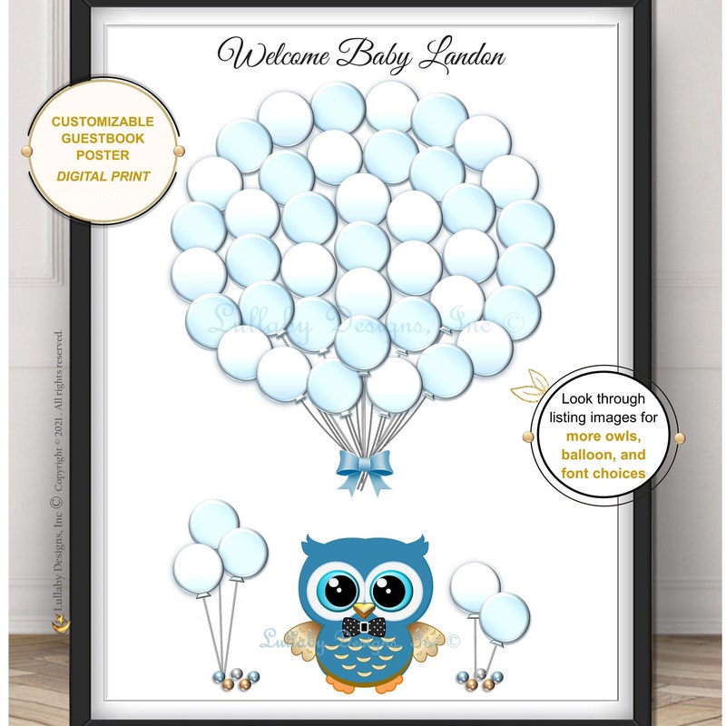 Baby Boy Owl Nursery - Etsy