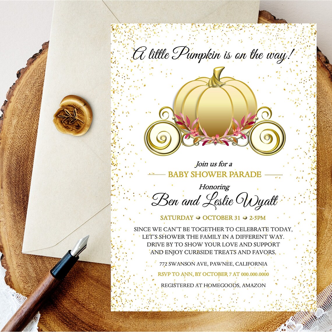 Pumpkin Baby Shower Invitation Pumpkin Baby Shower Pumpkin - Etsy