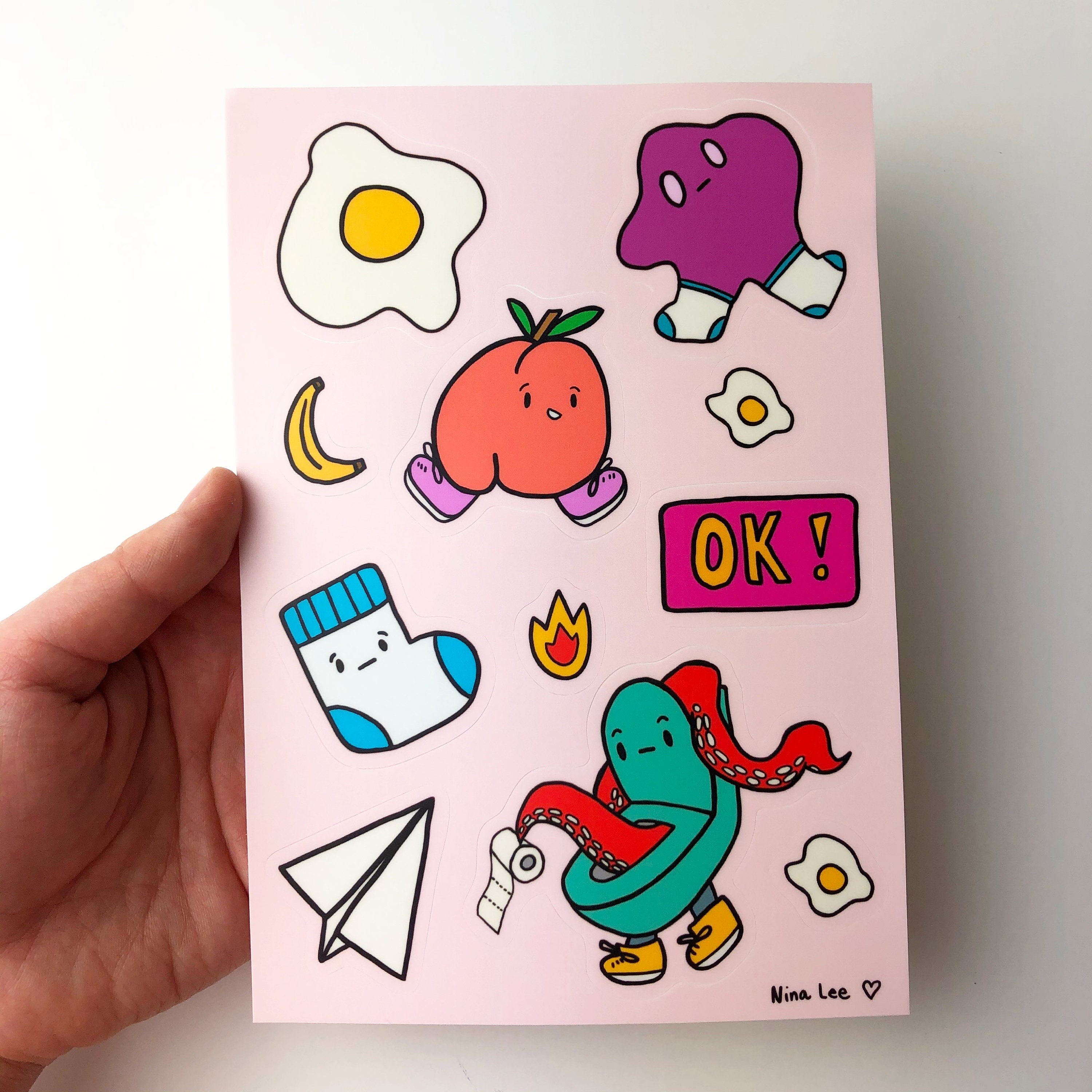 Fun Sticker Sheet - Etsy