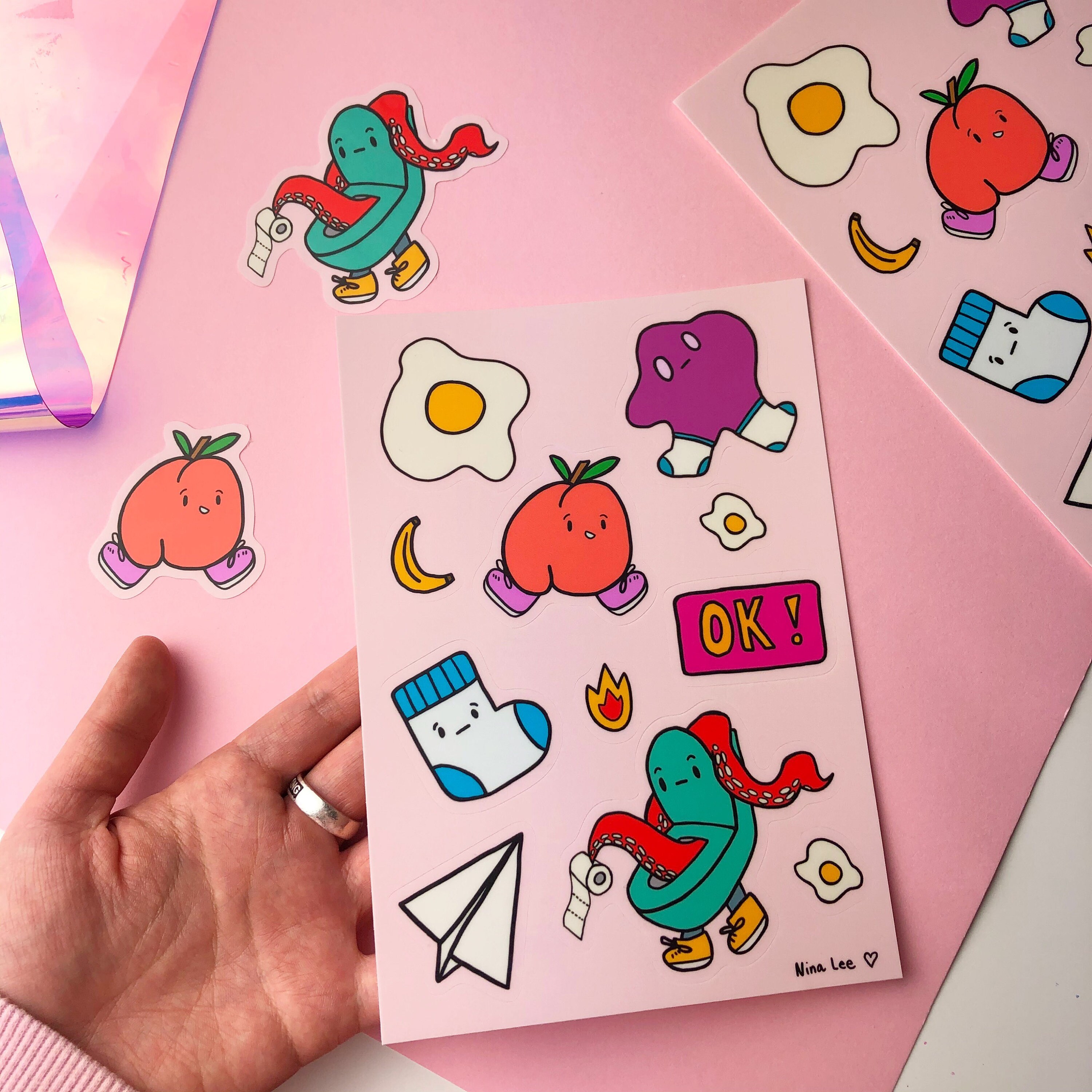 Fun Sticker Sheet - Etsy