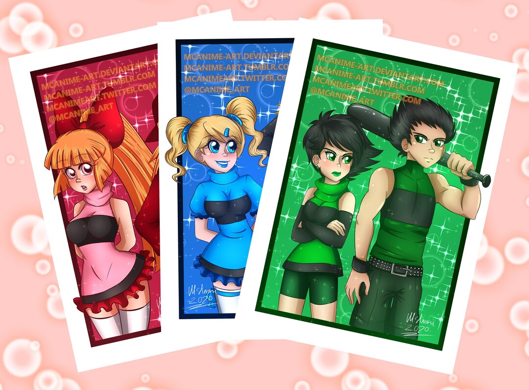 Powerpuff Girls: PPG X RRB (A4) Print Bundle - Etsy