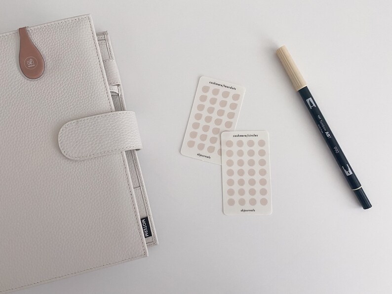 Minimal Tiny Sheets Clear Dot Stickers - Etsy