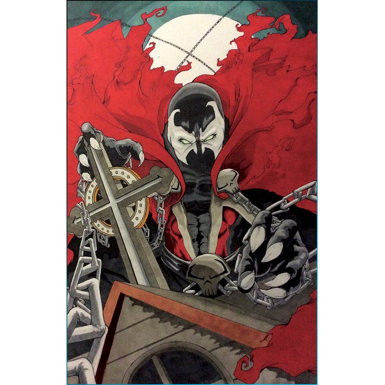 Spawn (art Print) - Etsy