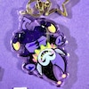 Spamton NEO Deltarune Holographic Keychain Acrylic and Epoxy Charm 2.5 ...
