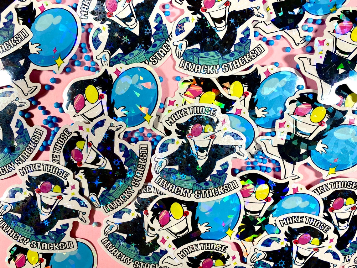 Deltarune Spamton Sticker Make Those Wacky Stacks Die Cut - Etsy